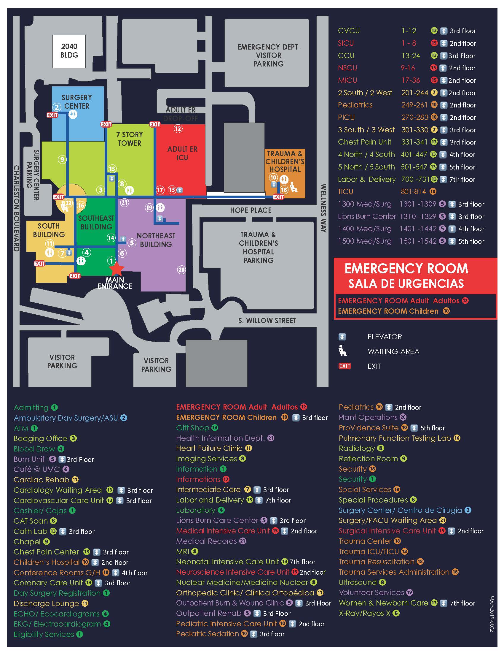 UMC Hospital UMC Hospital Parking And Campus Map UMC Hospital UMC Hospital Parking And Campus Map